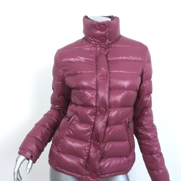 Moncler | Jackets & Coats | Moncler Clairy Down Puffer Jacket Berry ...